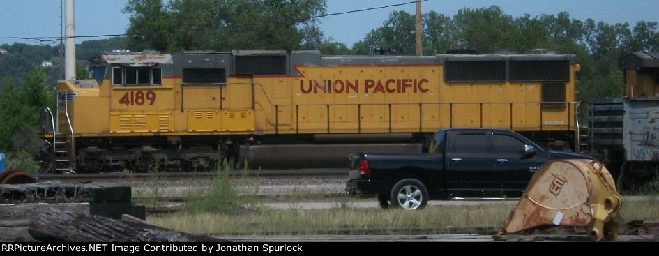 UP 4189, conductor's side